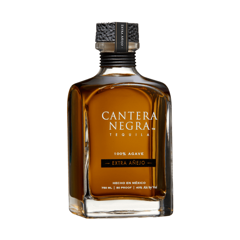 Cantera Negra Extra Anejo Tequila - 100% Blue Agave – Vintage Wine ...