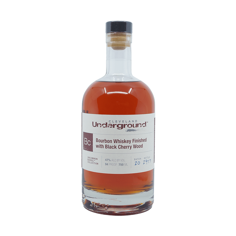 Cleveland Underground Bourbon Whiskey Finished with Black Cherry Wood ...