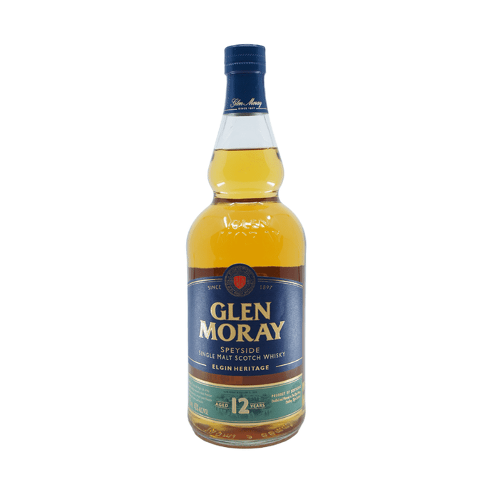 Glen Moray 12 Year Old Heritage Speyside Single Malt Scotch Whisky ...