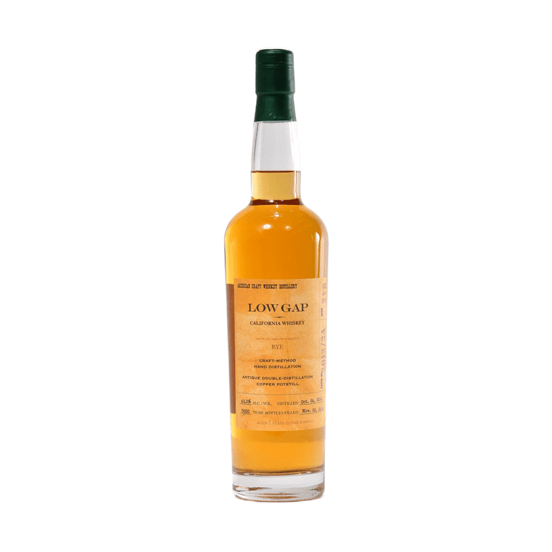 Low Gap Rye Whiskey | LoveScotch.com – Vintage Wine & Spirits
