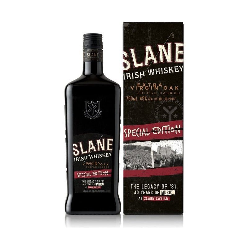 Slane 40 Years Of Music At Slane Castle Irish Whiskey – Vintage Wine ...